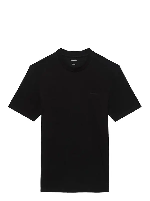 Calvin Klein Tech Interlock Crewnk Tee - Black