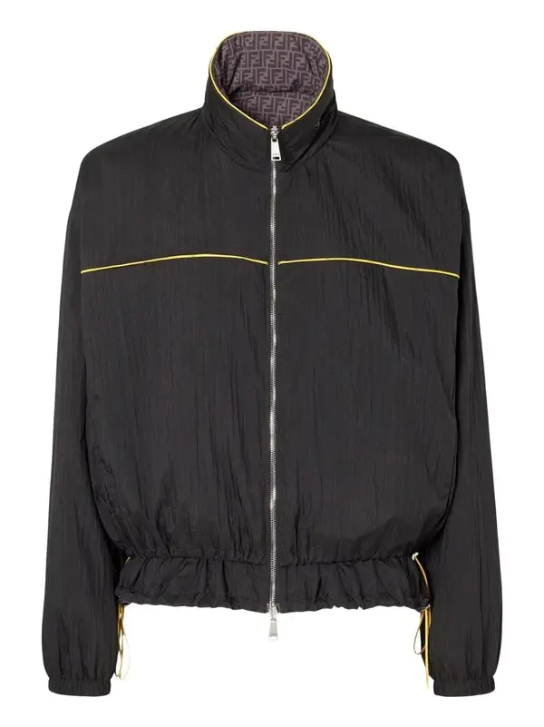 Fendi Kway Rev. Ny+ny Zucca Jacket - Black