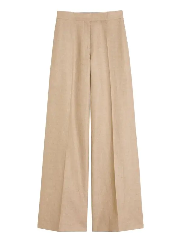Max Mara Mxsbig" Wide Leg Trousers - Brown