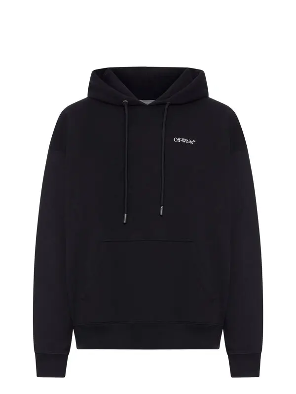 Off-White Half Arrows Skate Hoodie - Black