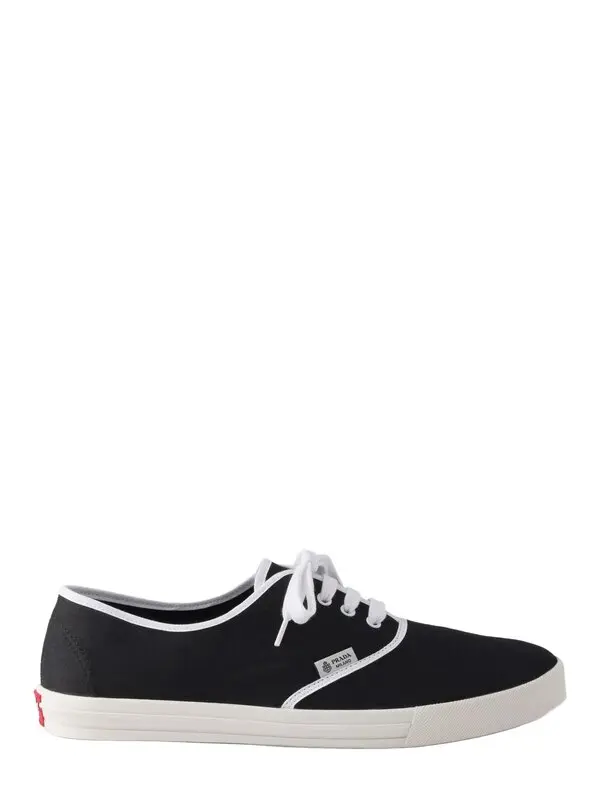 Prada Drill Lace-up Sneakers - Black