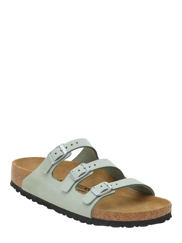 BIRKENSTOCK Florida Sandals With Buckled Straps - Blue
