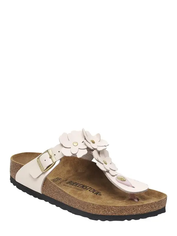 BIRKENSTOCK Gizeh Floral Sandals - Pink