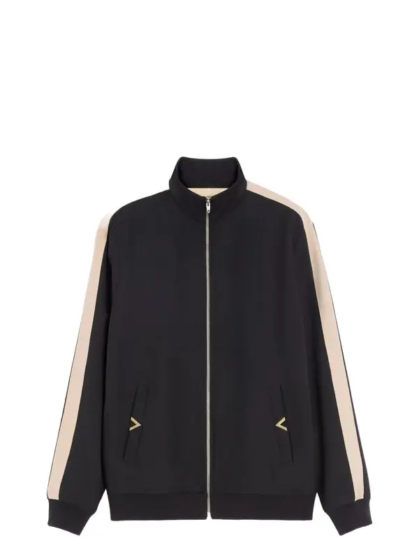 Valentino Garavani Vgold Sweatshirt Jersey - Black