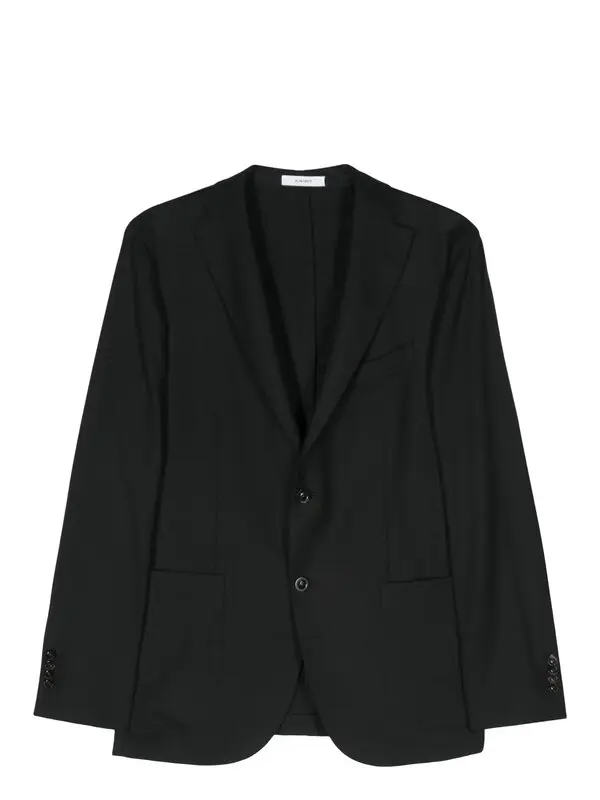 Boglioli Single-breasted Blazer - Black