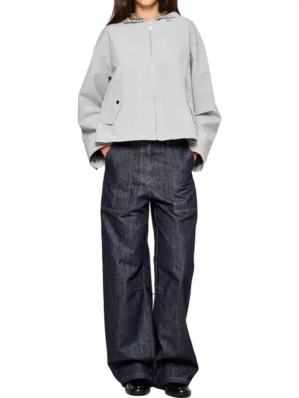 OOF WEAR Short Parka - Blue