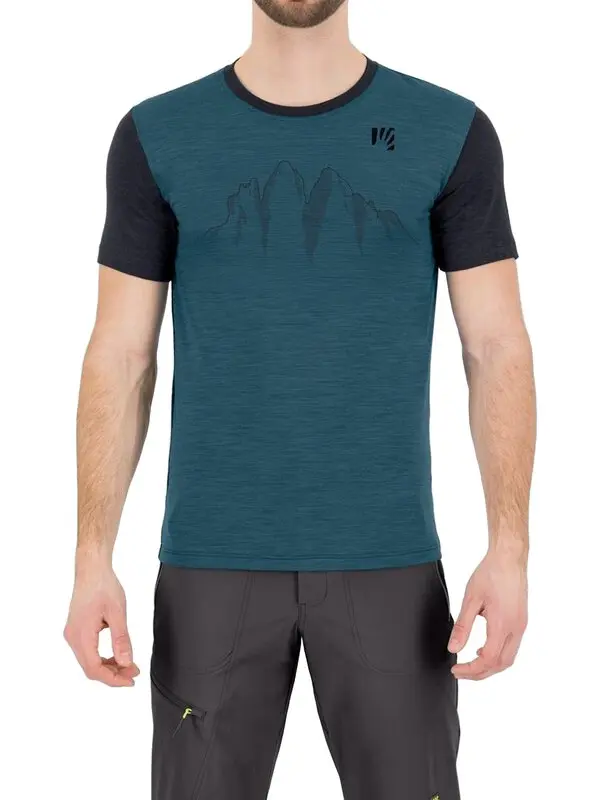 KARPOS Taiole Merino T-shirt - Blue