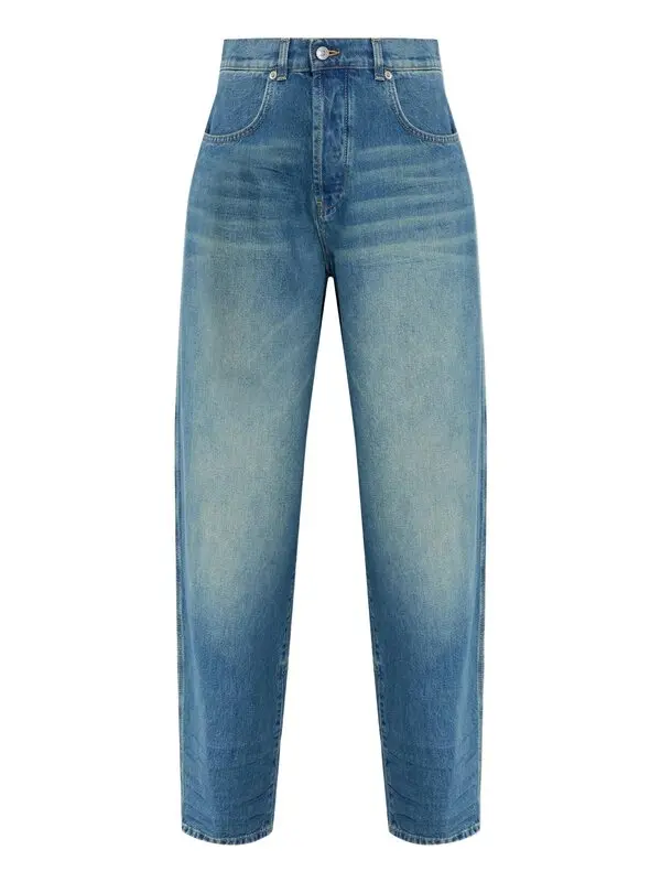Moschino Cotton Denim Jeans - Blue