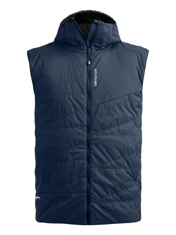 ORTOVOX Swisswool Piz Duan Vest - Blue