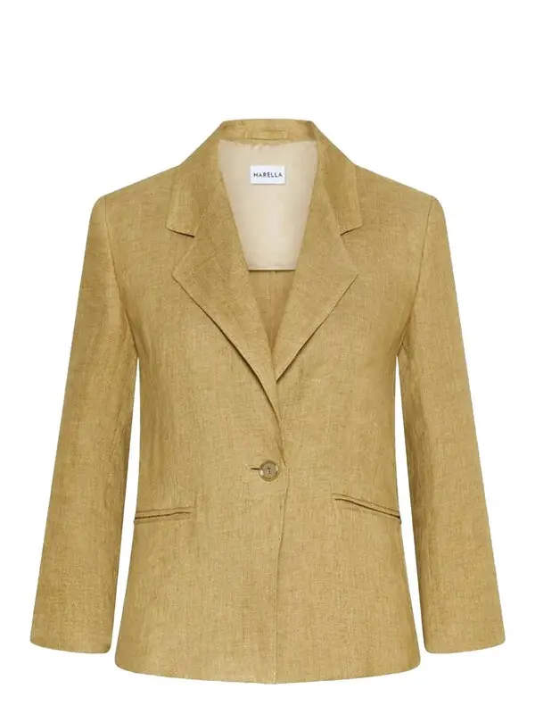 Marella Mllcardato Blazer - Brown
