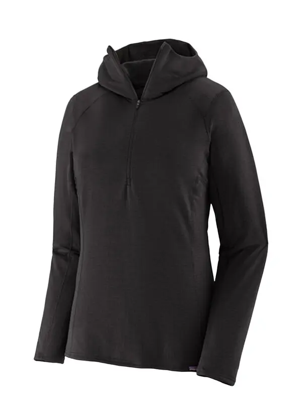 Patagonia Cap Tw Zip Neck Hoody - Black