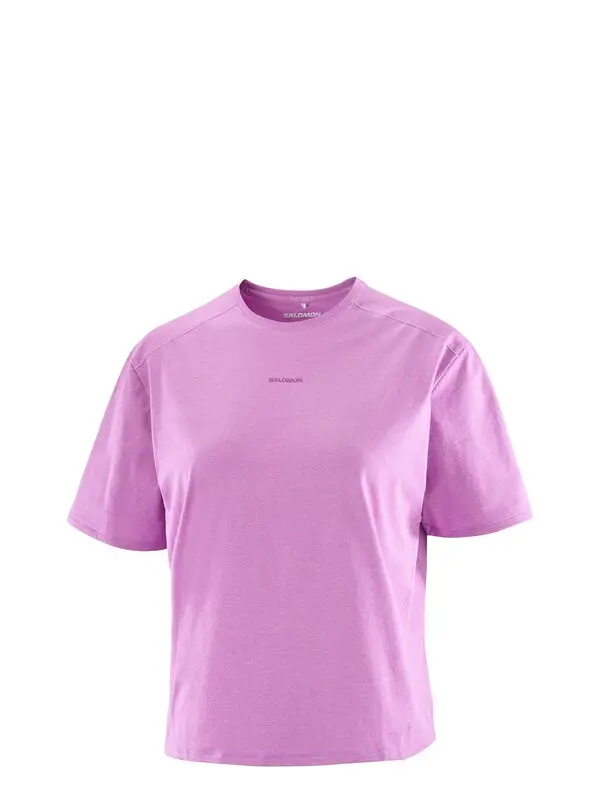 SALOMON Trackline T-shirt - Pink