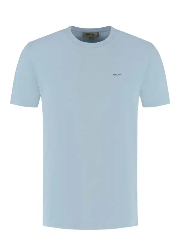 Woolrich Cotton Logo T-shirt - Blue