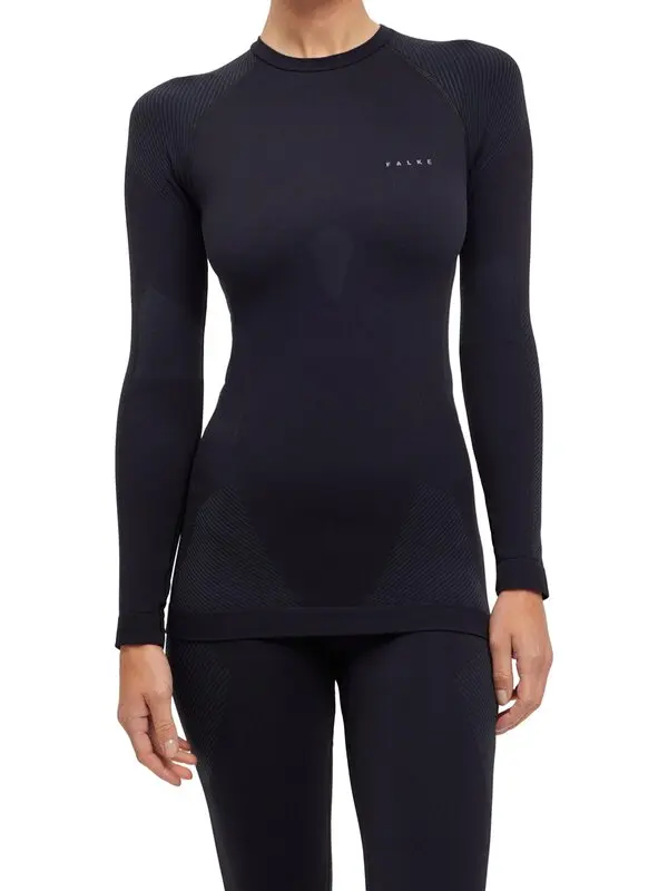 Falke Warm" Long Sleeve Top - Black
