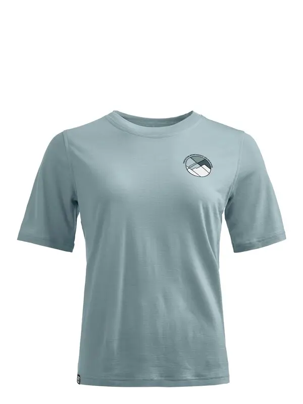ORTOVOX 140 Cool Round Landscape T-shirt - Gray