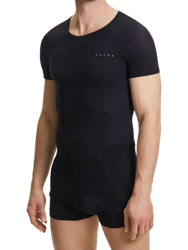 Falke Short T-shirt - Black