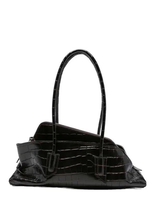 Attico La Passeggiata Small Tote Bag - Brown