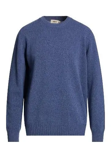 Altea Virgin Wool And Cashmere Crewneck Sweater - Azure