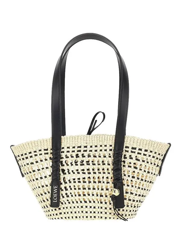 Loewe Small Braid Basket Bag - Beige