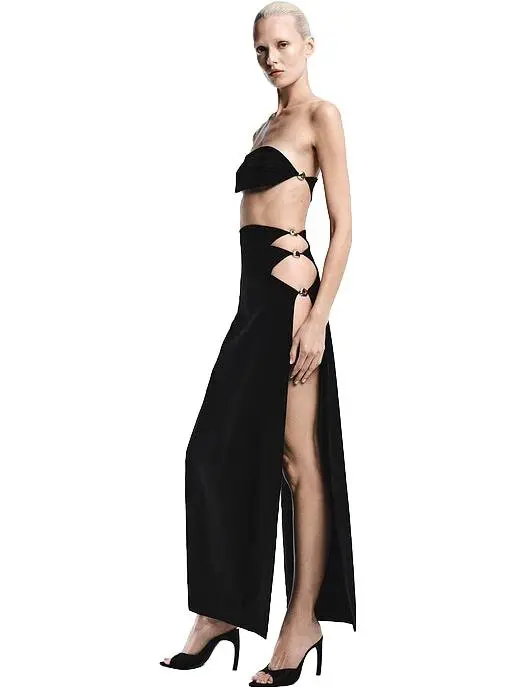 REVOLVE LOS ANGELES Elettra Maxi Skirt - Black