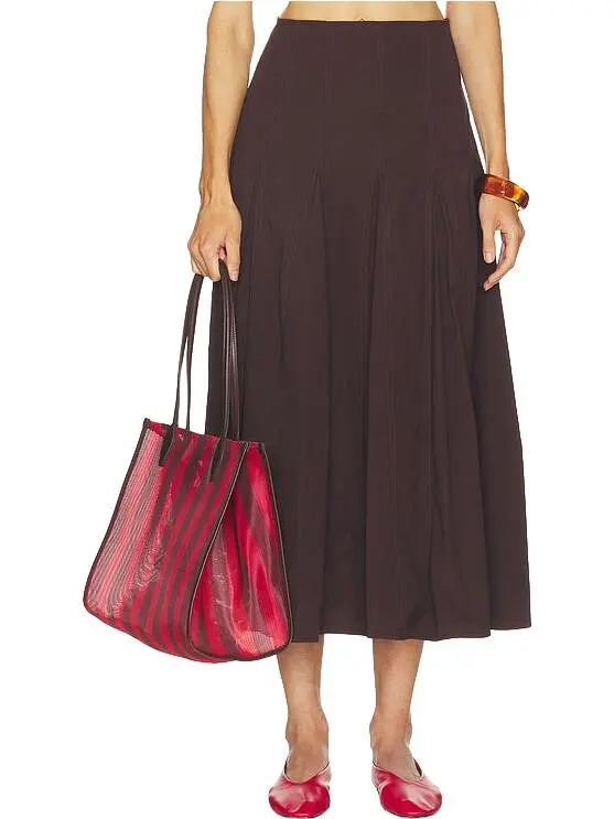A.L.C. Tali Skirt - Ganache