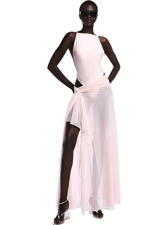 Revolve Antoine Maxi Skirt - Pink