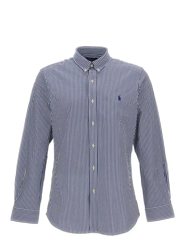 Polo Ralph Lauren Camicia A Righe - Blu