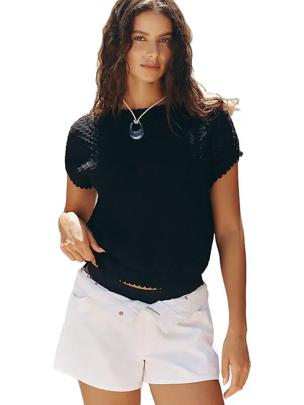 SNDYS. Jensen Lace Top - Black