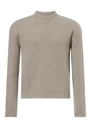 Rick Owens Cashmere-blend Crew Neck Jumper - Dust