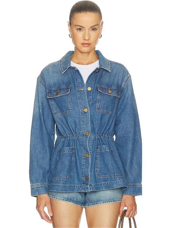 Paige Clarke Denim Jacket - Blue