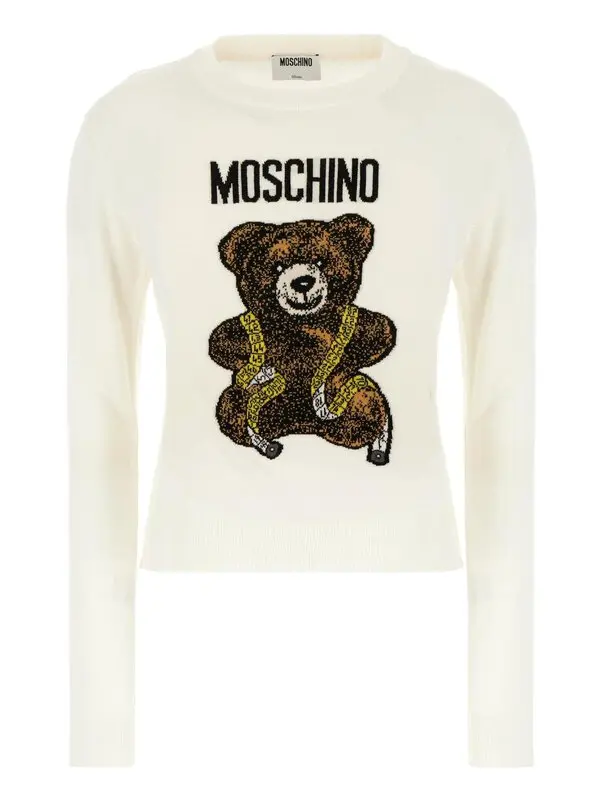 Moschino Teddy Bear Graphic Knitwear - Multicolor