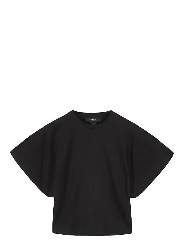 ALLSAINTS Eden Artia Short-sleeve Cotton T-shirt - Black