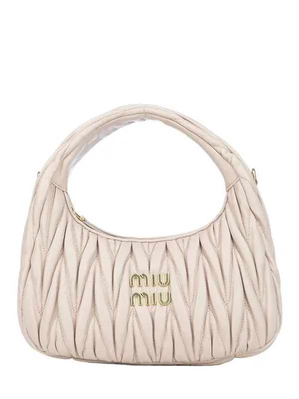 Miu Miu Quilted Leather Handbag - Multicolor