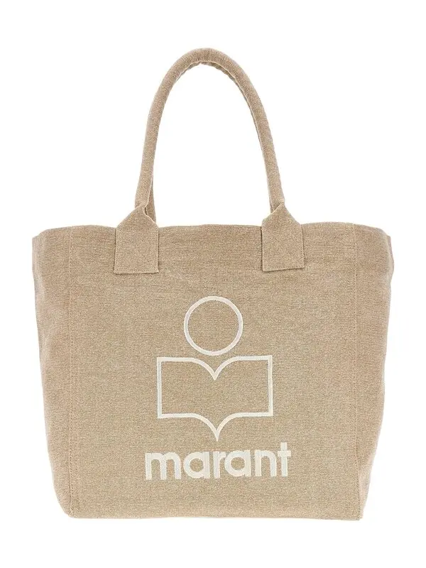 Isabel Marant Étoile Tote Bag With Logo - Multicolor