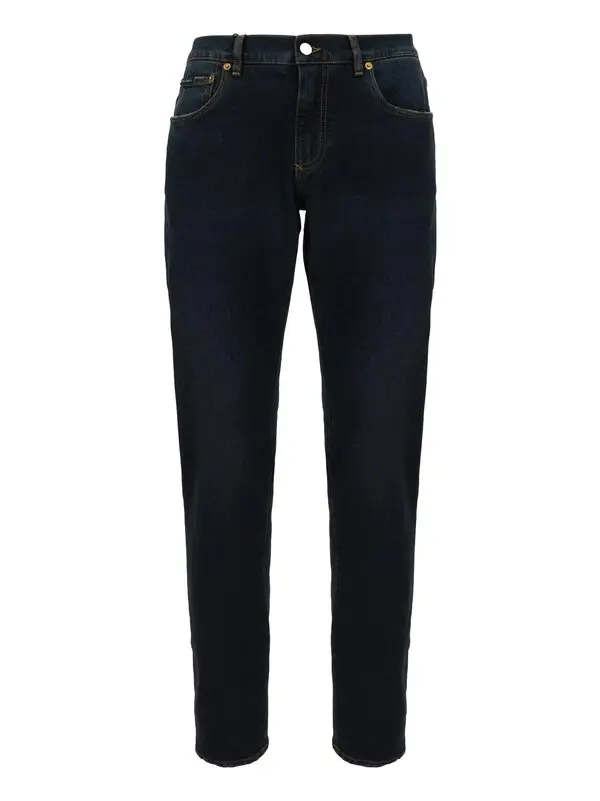 Dolce & Gabbana Dark Wash Jeans - Multicolor