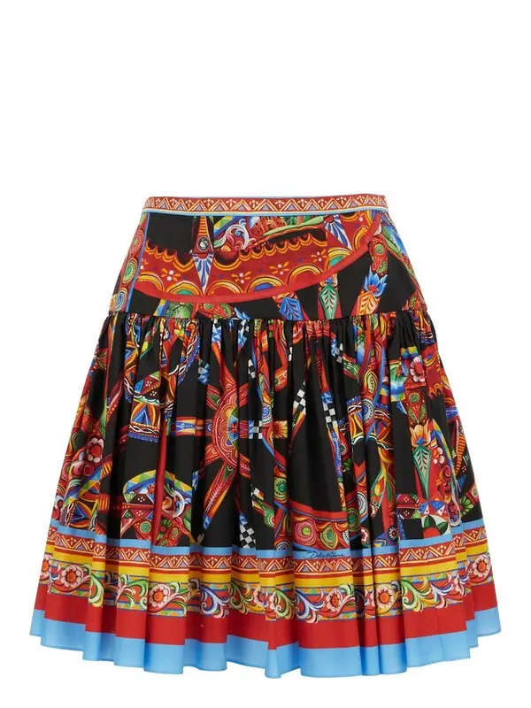 Dolce & Gabbana Printed Skirt - Multicolor