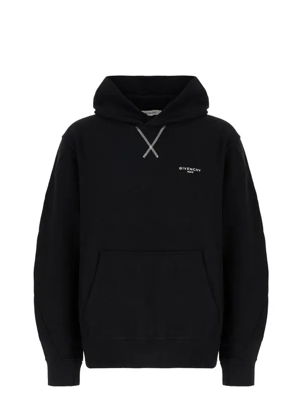 Givenchy Paris Hooded Sweatshirt - Multicolor