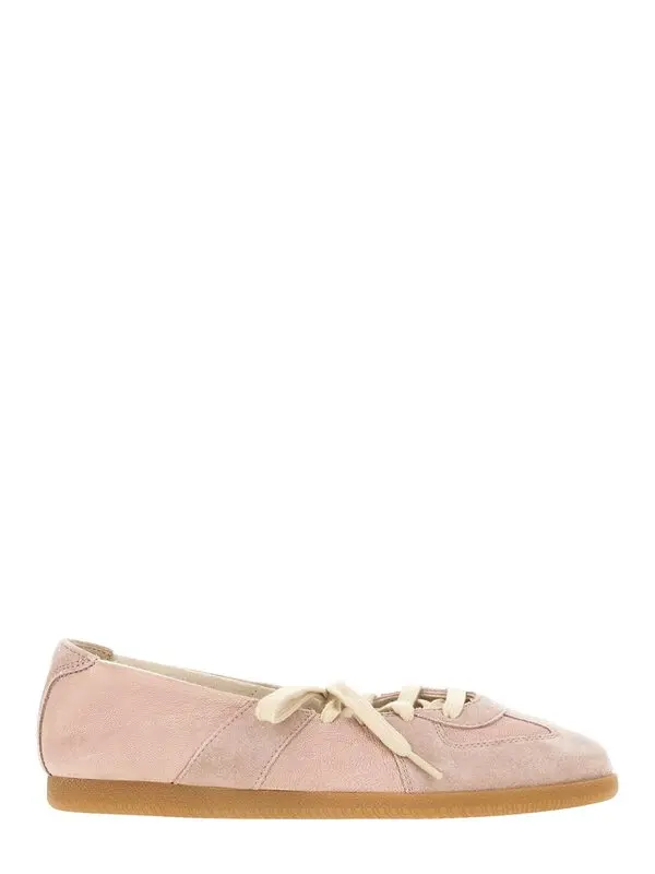MAISON MARGIELA Flat Shoes With Lace-up Detail - Multicolor