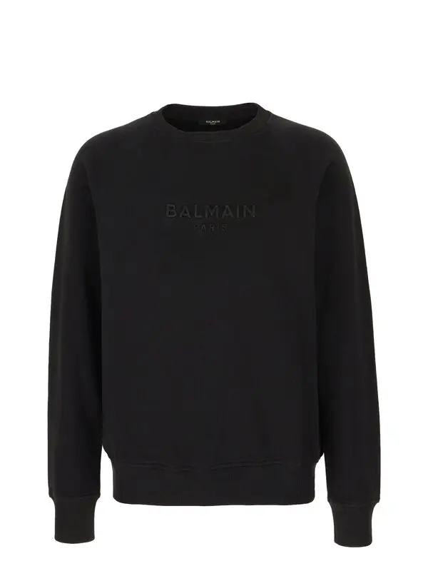 Balmain Logo Crewneck Sweatshirt - Multicolor