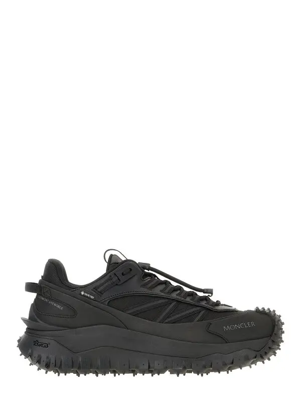 Moncler La Greca" Lace Up Sneakers - Multicolor