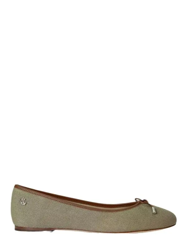 Ralph Lauren Jayna Ballet Flats - Green
