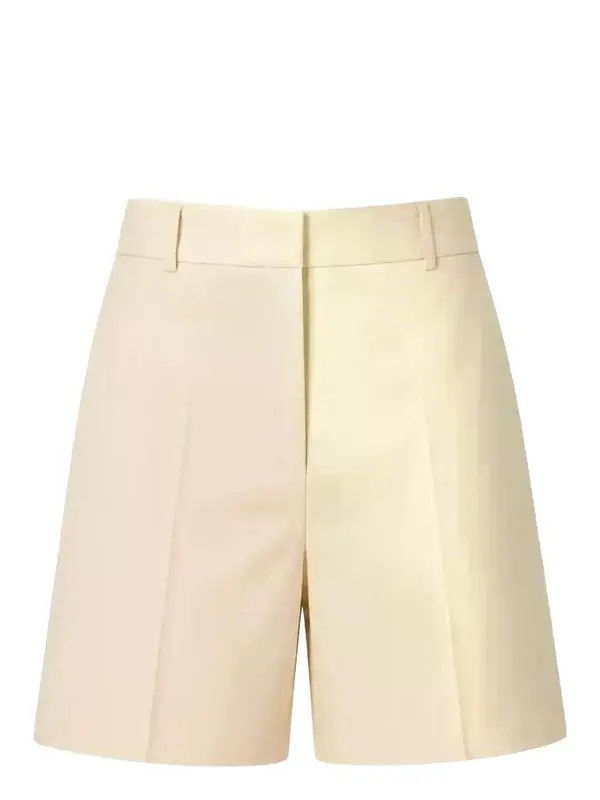 RETORI Retro Poplin Tailored Shorts - Neutrals
