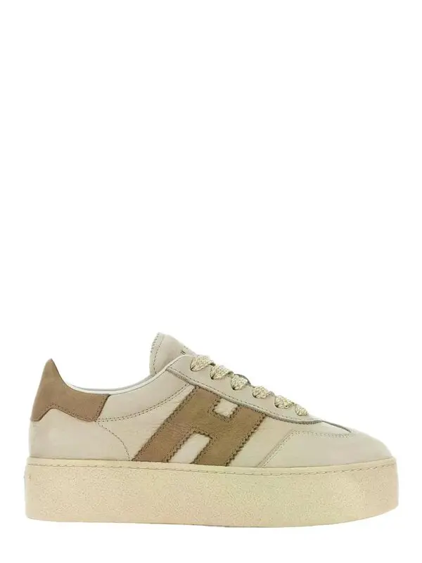 Hogan Sneakers With Maxi Sole - Neutrals