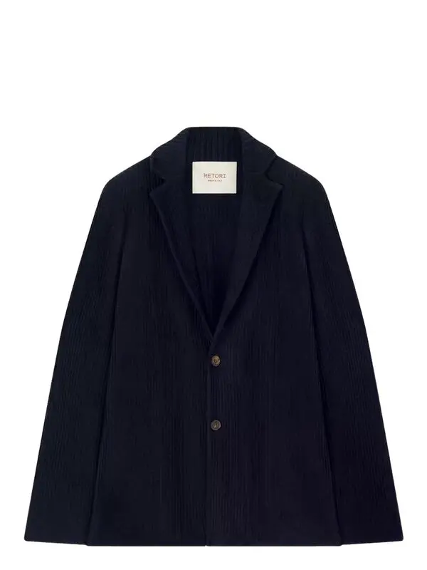RETORI Knitted Blazer - Blue