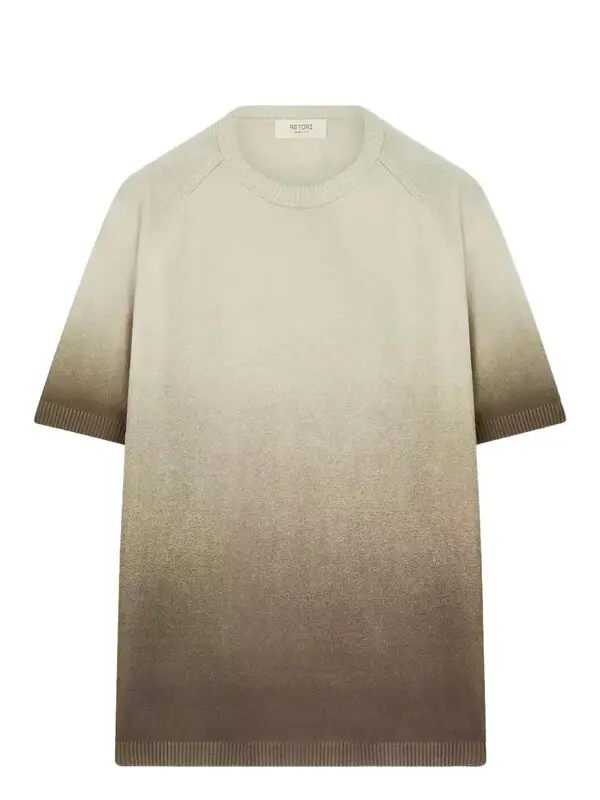 RETORI Silk T-shirt - Neutrals