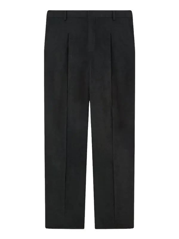 RETORI Silk And Cashmere Relaxed Pants - Grey