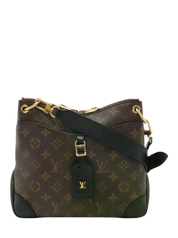 LOUIS VUITTON Monogram Canvas Odeon Pm Crossbody Bag - Brown