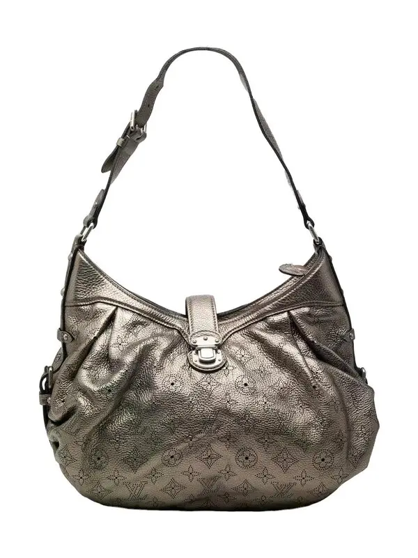 LOUIS VUITTON Mahina Xs Monogram Crossbody Bag - Silver