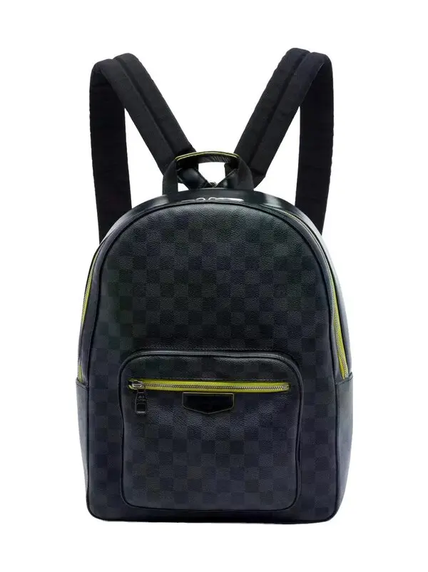 LOUIS VUITTON Damier Graphite Josh Backpack - Black