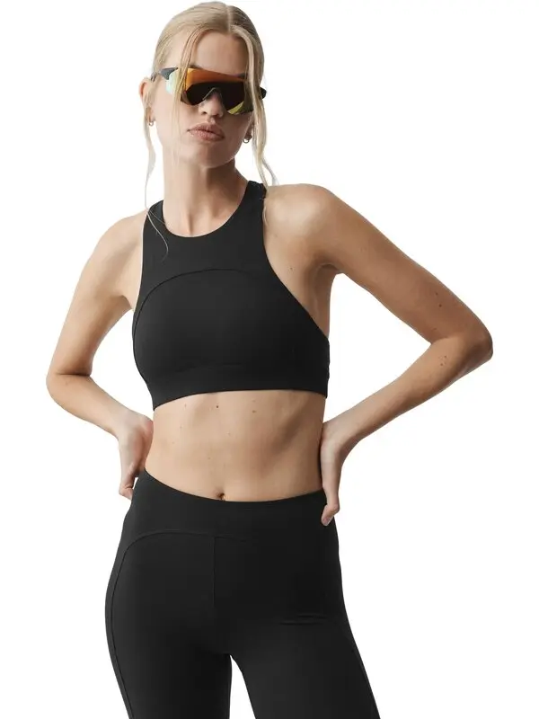Alo Yoga Softsculpt Superset Bra - Black